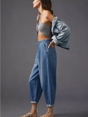 Anthropologie | Jeans | Anthropologie Pilcro Pleated Highrise Balloon ...